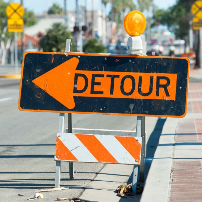Detour Setup | Montgomery Traffic Services, LLC
